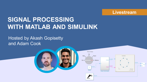 YouTube Livestream: Signal Processing with MATLAB and Simulink - MATLAB ...