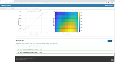 Nuclear Reactor Modeling Through Distance Learning - MATLAB & Simulink