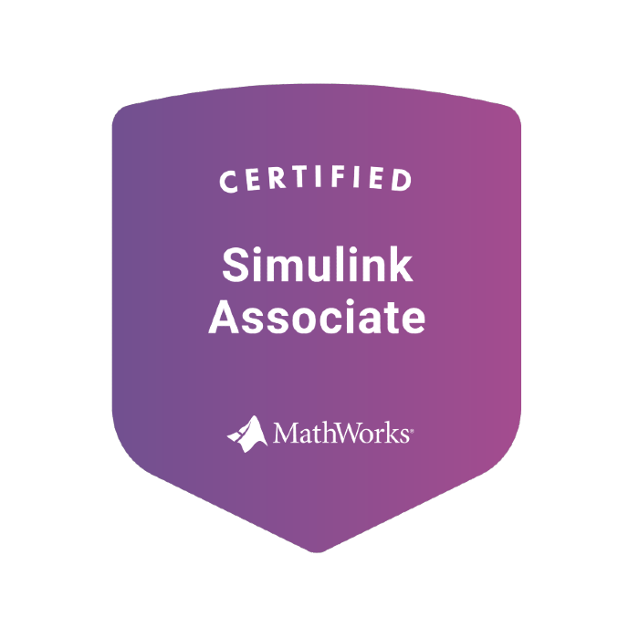 MathWorks Digital Credentials - MATLAB & Simulink