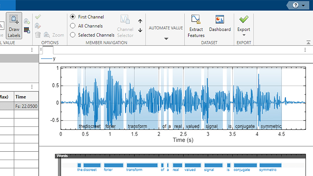 AI for Audio and Speech - MATLAB & Simulink