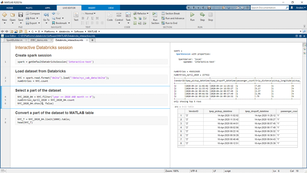 Databricks Matlab And Simulink