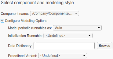 Define AUTOSAR Component Behavior by Creating or Linking Models