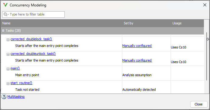 Concurrency Modeling in Polyspace Desktop User Interface - MATLAB ...