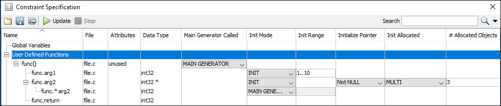 Constrain Function Inputs for Polyspace Analysis - MATLAB & Simulink