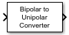Bipolar to Unipolar Converter - Map bipolar signal to unipolar signal ...