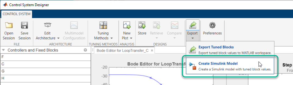 Control System Designer Design Single Input Single Output Siso Controllers Matlab