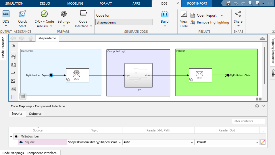 Configure the DDS Interface - MATLAB & Simulink