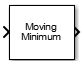 Moving Minimum - Moving minimum - Simulink