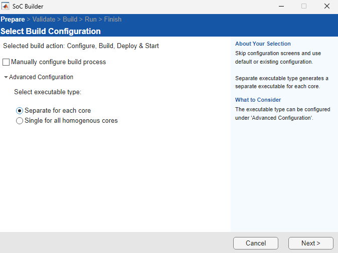 Generate Code and Deploy Using SoC Builder - MATLAB & Simulink