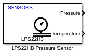 LPS22HB Pressure Sensor - Measure barometric air pressure and temperature from LPS22HB sensor ...