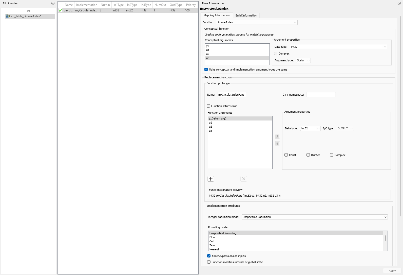 Buffer Index Calculation Code Replacement - MATLAB & Simulink