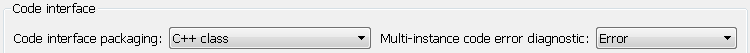 Generate C++ Class Interface to Model or Subsystem Code - MATLAB & Simulink