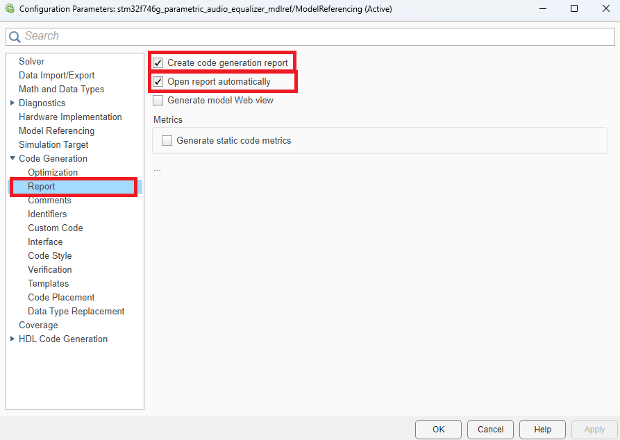 Deploy Parametric Audio Equalizer On Arm Cortex A Processors Matlab And Simulink