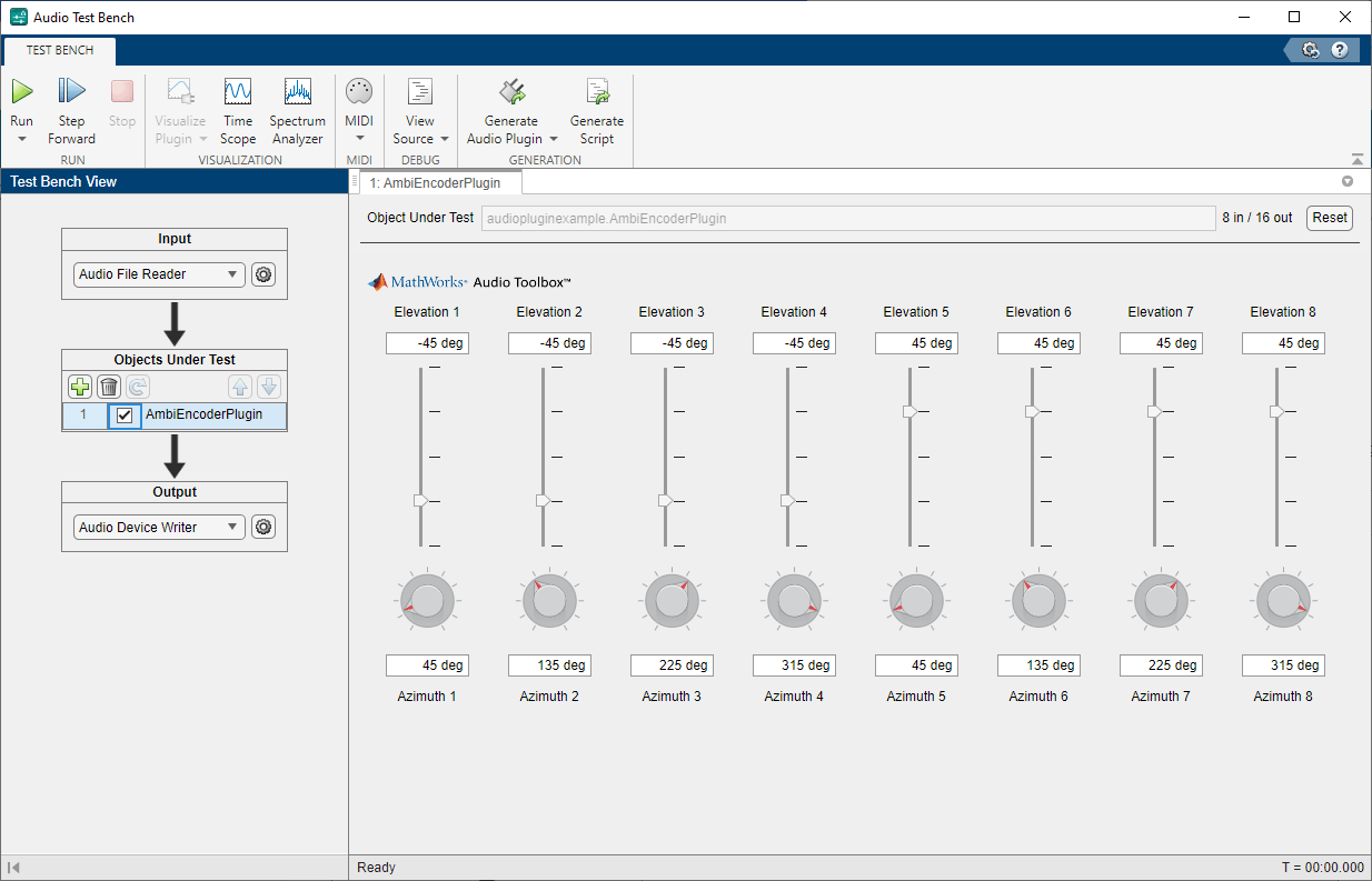 Ambisonic Plugin Generation - MATLAB & Simulink