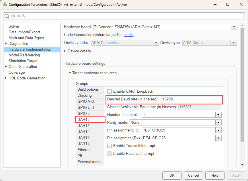 Code Verification and Validation with External Mode - MATLAB & Simulink