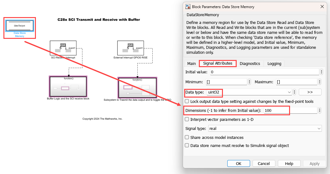Serial Communication Using Sci Blocks Matlab And Simulink 3563
