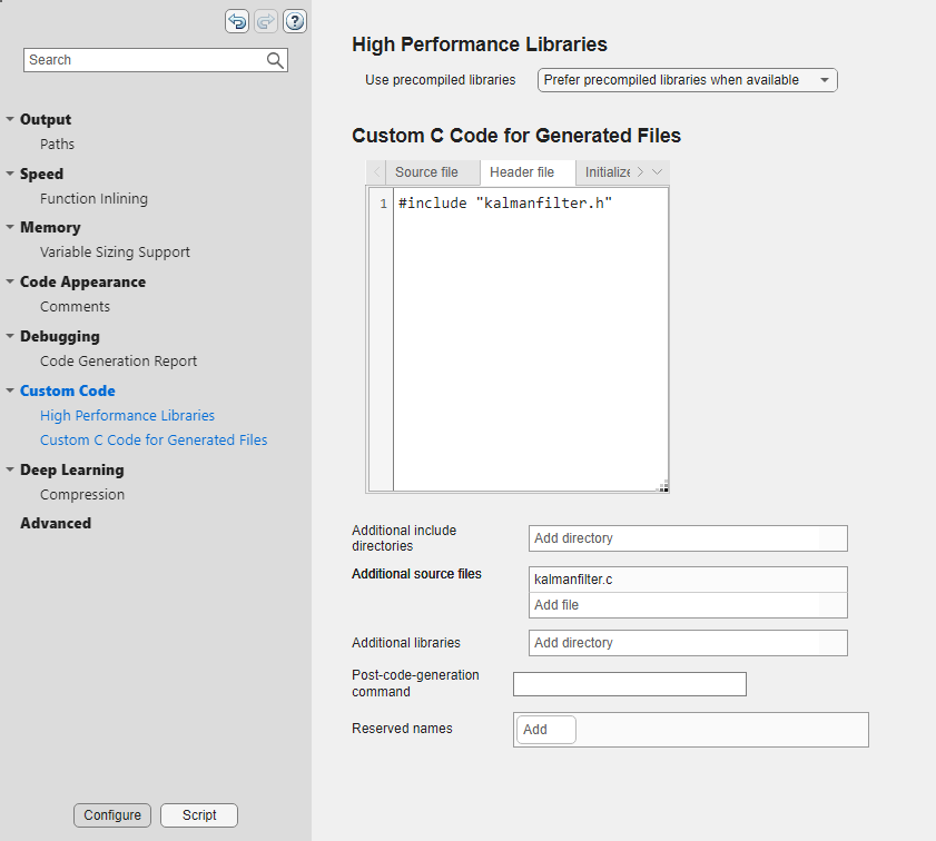 Unit Test External C Code With Matlab Coder Matlab And Simulink