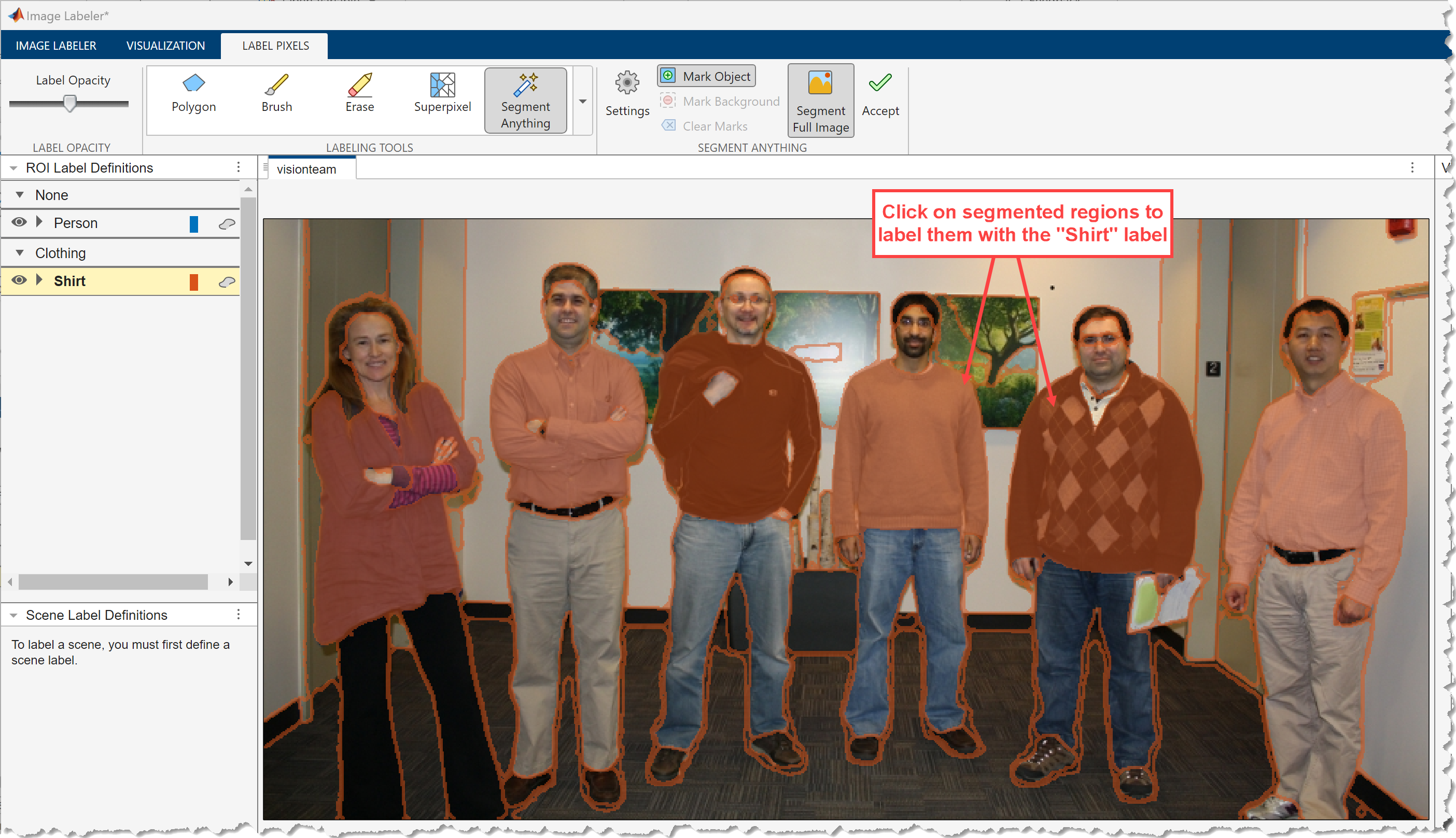 Automatically Label Ground Truth Using Segment Anything Model - MATLAB & Simulink