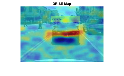 Drise Explain Object Detection Network Predictions Using D Rise Matlab