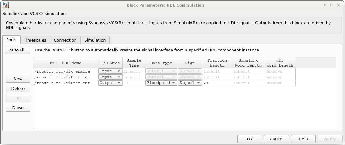 Get Started with Simulink HDL Cosimulation for Synopsys VCS - MATLAB & Simulink