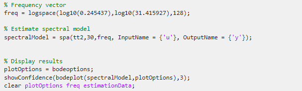 Estimate Spectral Model - Estimate spectral model using time-domain data in the Live Editor - MATLAB
