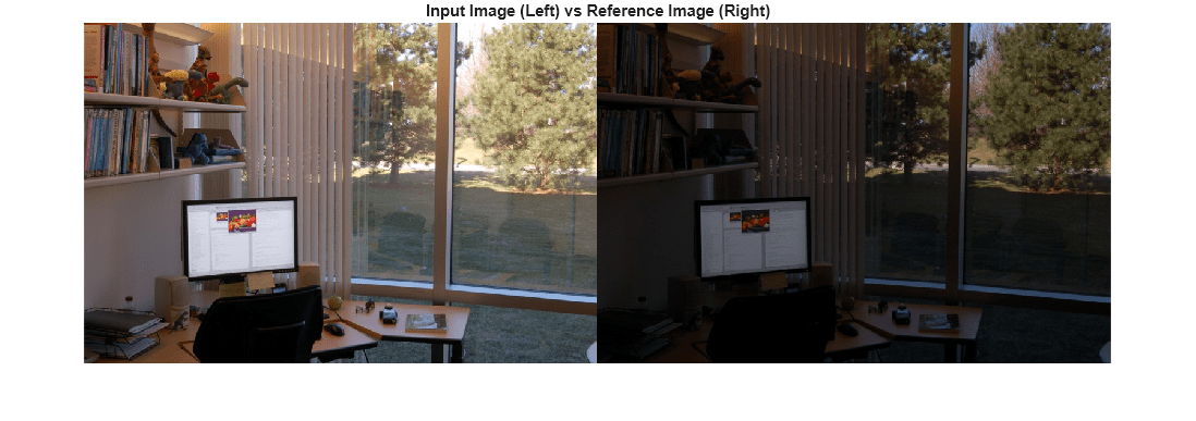 imhistmatch - Adjust histogram of 2-D image to match histogram of ...