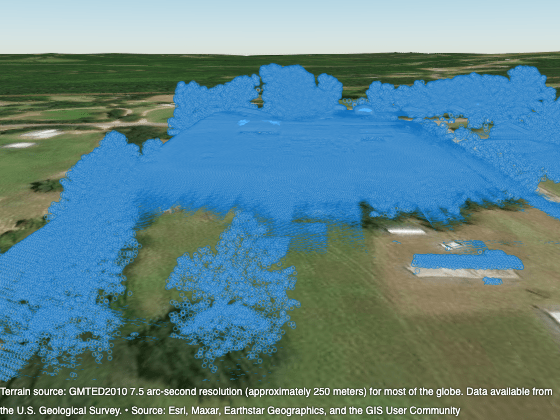 Visualize Point Clouds On Maps Using Coordinate Reference System From LAS/LAZ Files - MATLAB ...