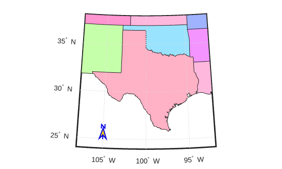 AddNorthArrowToMapOfTexasExample_02.png