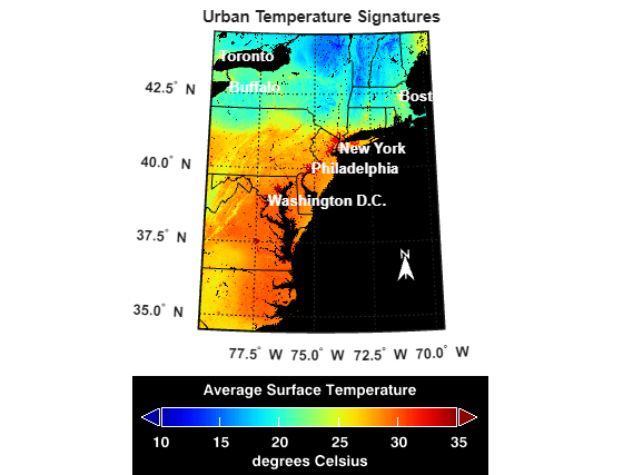 Add Legend to WMS Map - MATLAB & Simulink