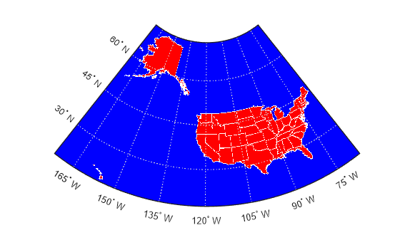 vec2mtx - Convert latitudes and longitudes to raster data grid - MATLAB