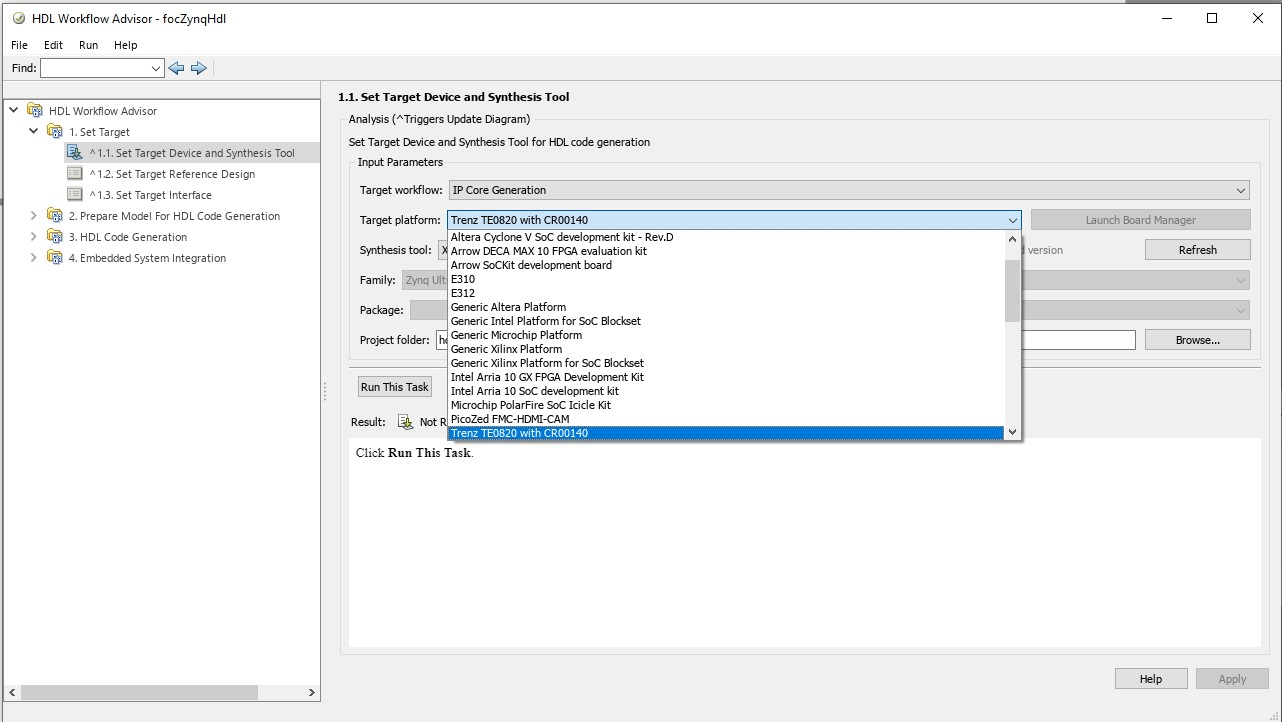 Foc Of Pmsm Using Fpga Based Motor Control Development Kit Matlab And Simulink Example