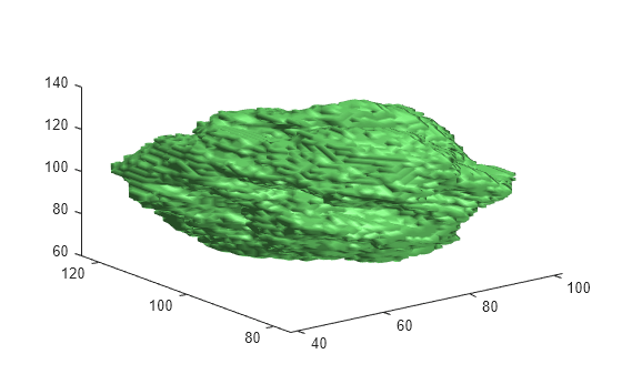 extractIsosurface - Extract isosurface from volume using marching cubes algorithm - MATLAB