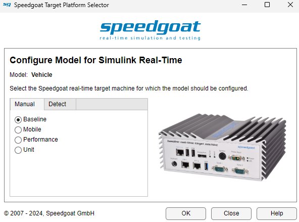 Simulate Path Following On Speedgoat Real Time Target Machine Matlab And Simulink