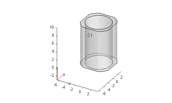 intersect - Boolean intersection between 3-D geometries - MATLAB