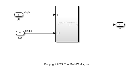 Generate Structured Text Code for Model Reference Hierarchy - MATLAB & Simulink