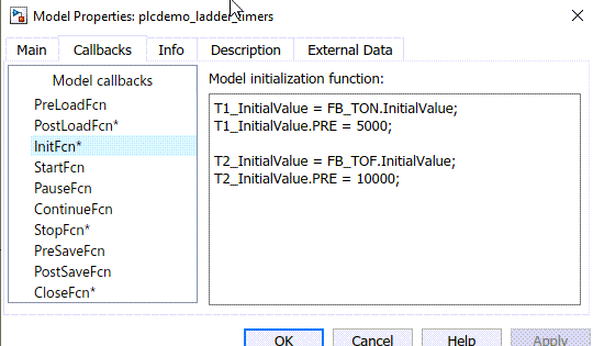 Simulate, Model, and Generate Code for Timer-Based Ladder Logic - MATLAB & Simulink