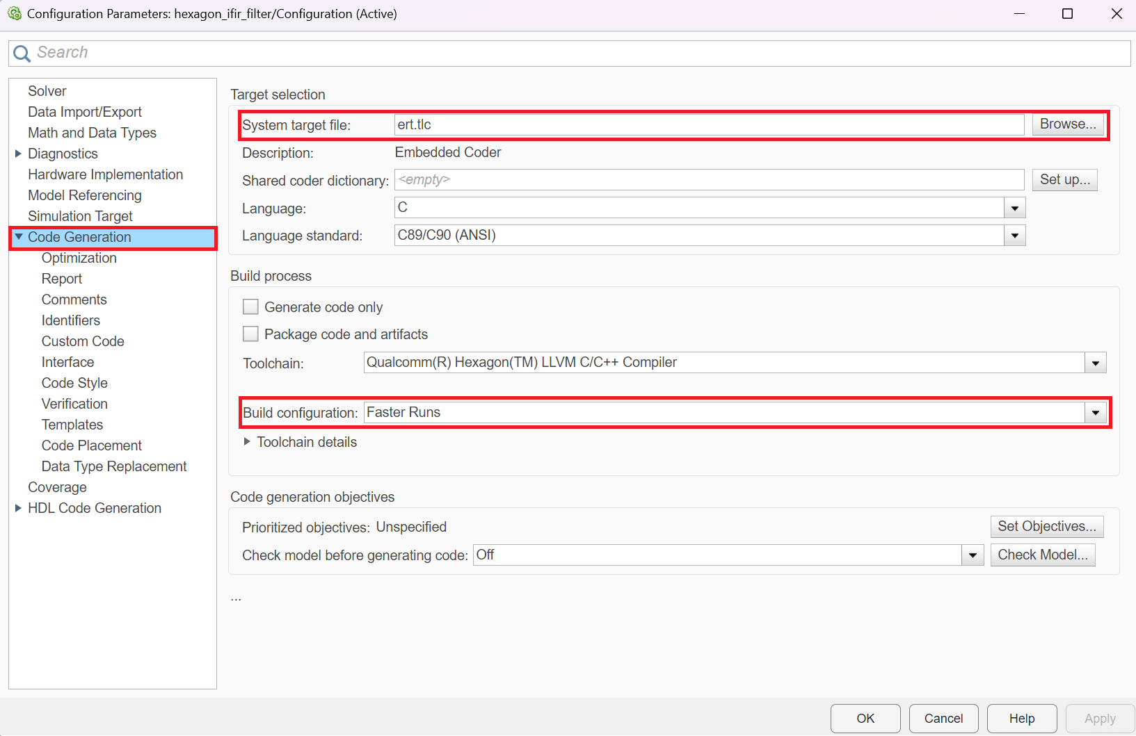 Getting Started with Embedded Coder Support Package for Qualcomm Hexagon Processors - MATLAB ...