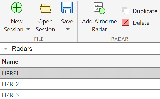 Dynamic Selection Of Optimal High Prf Sets For Airborne Radar Matlab And Simulink