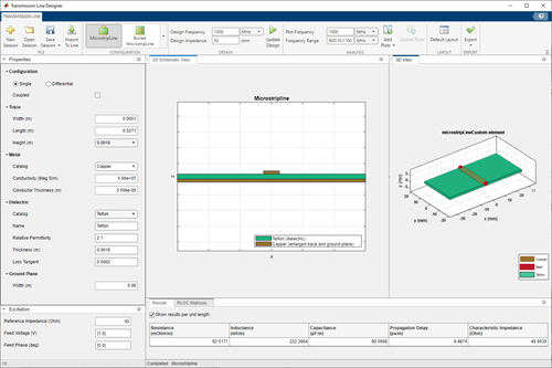 Transmission Line Designer - Design, visualize, and analyze ...