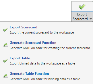 Generate Table Function with Binning Explorer - MATLAB & Simulink
