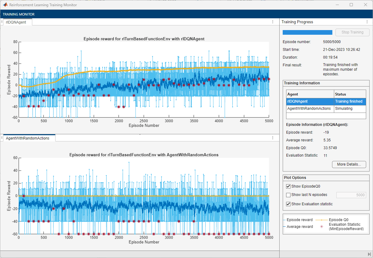 Train Agent to Play Turn-Based Game - MATLAB & Simulink