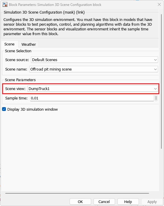 Offroad Pit Mining Scene - Offroad pit mining scene in Unreal Engine environment - MATLAB