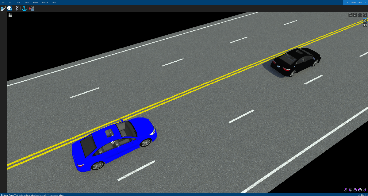 Publish Ground Truth and Sensor Data from RoadRunner Scenario to ROS 2 Network - MATLAB & Simulink