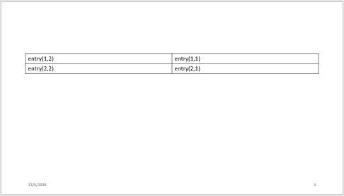 mlreportgen.ppt.Table - Table in presentation - MATLAB