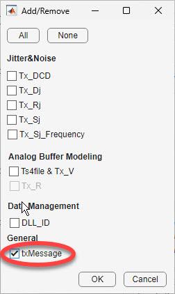 Output Custom Messages from IBIS-AMI Models - MATLAB & Simulink