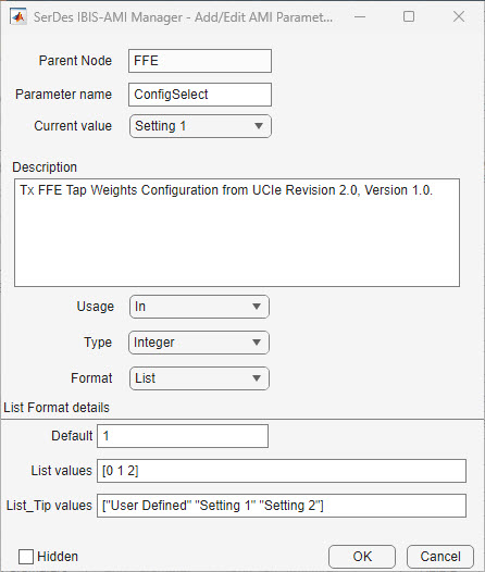 UCIe 2.0 Transmitter/Receiver IBIS-AMI Models - MATLAB & Simulink