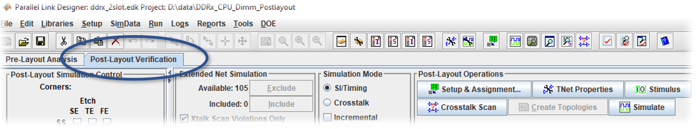 Post-Layout of DDRx Interface with CPU and DIMMs - MATLAB & Simulink
