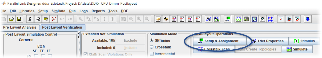 Post Layout Of Ddrx Interface With Cpu And Dimms Matlab And Simulink