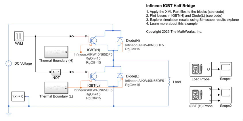 Import Infineon XML Parts into Simscape IGBT and Diode Blocks - MATLAB ...