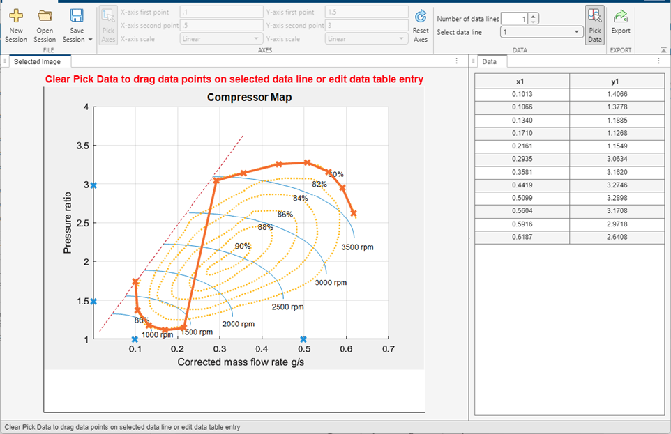 Compressor Map - MATLAB & Simulink